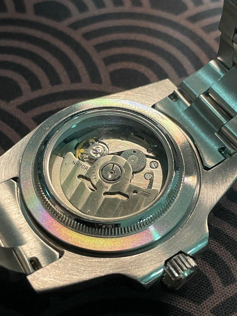 Seiko Custom Mod “GMT Master II Skeleton Coke” 40mm case, Luxury ...