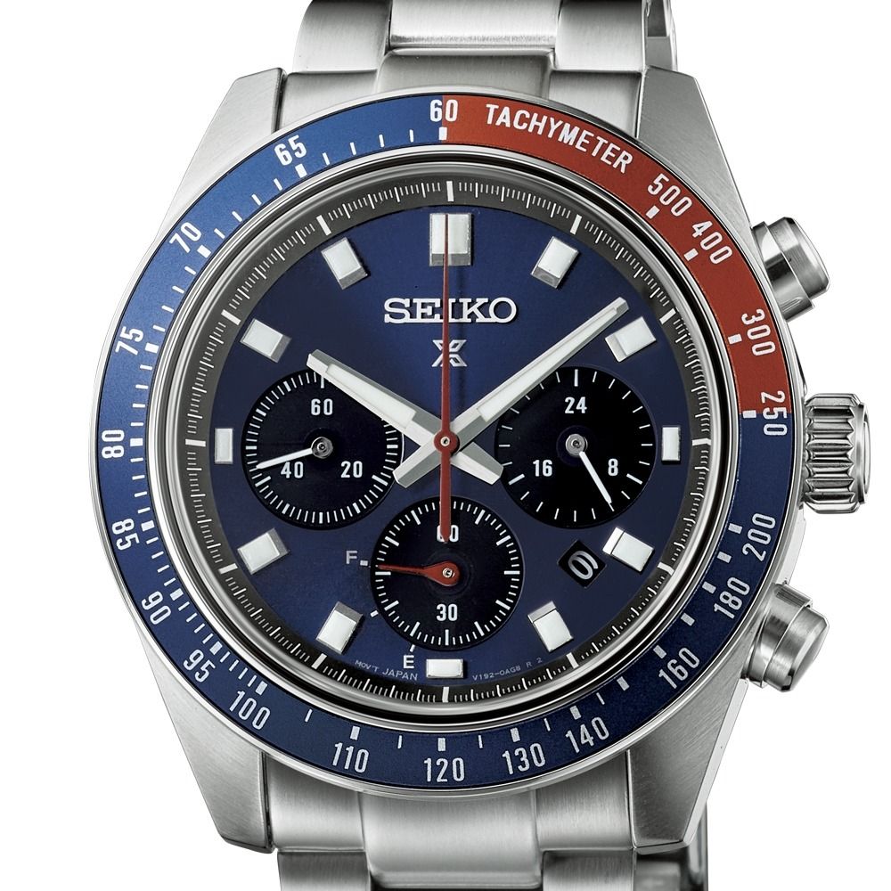 Seiko Prospex Pepsi Speedtimer Chronograph Watch SSC913 SSC913P1 ...