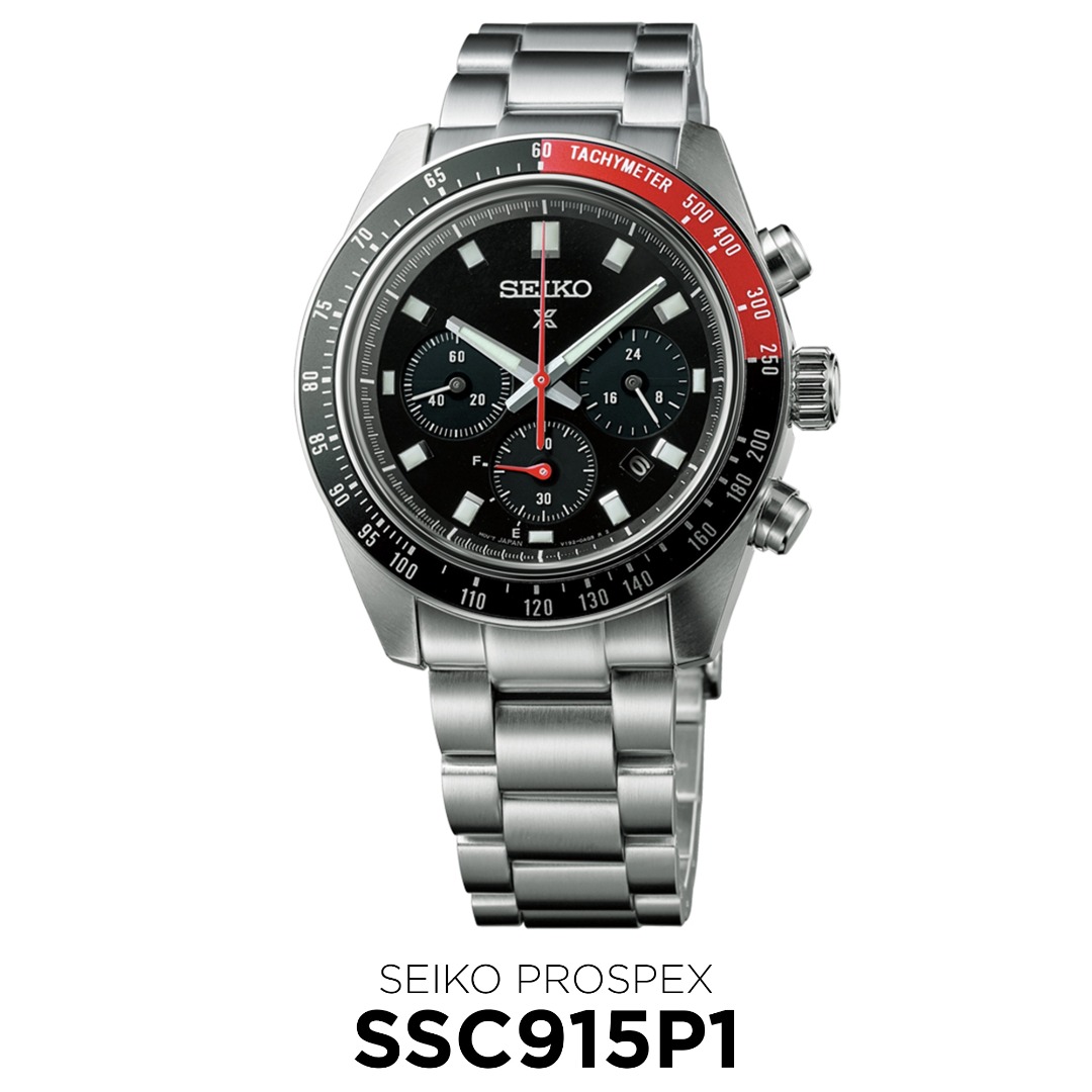 Seiko Prospex Speedtimer Chronograph Watch SSC915 SSC915P1, Luxury ...