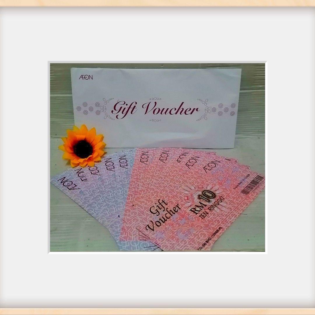 Semi-rare serial number with free AEON Shopping Vouchers worth RM150 ...