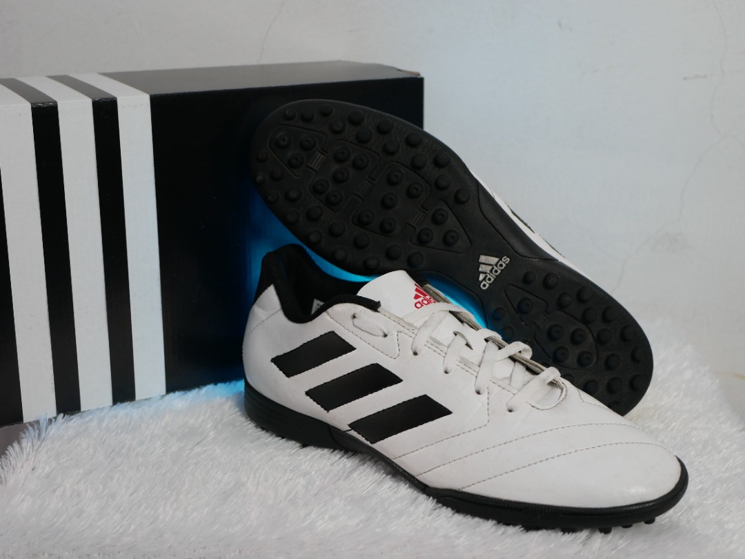 Sepatu Bola Mini Soccer/Futsal Goletto VII TF White EF7247 Turf, Olah ...