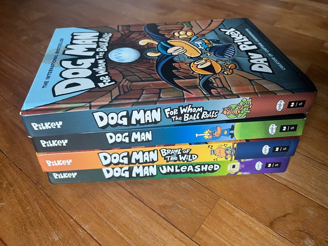 Set of Dog Man Comic Books , Hobbies & Toys, Books & Magazines ...