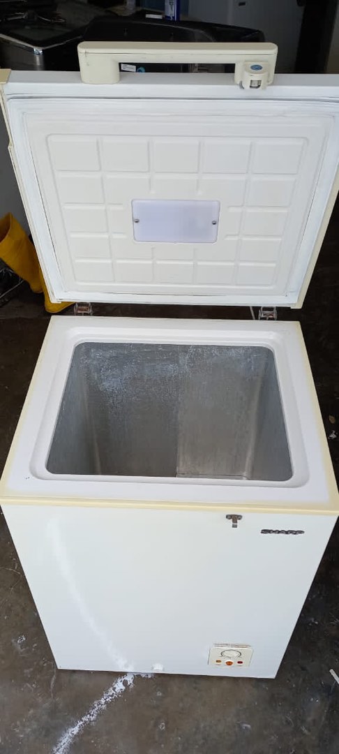 Sharp 100 liter freezer for sale, TV & Home Appliances, Kitchen ...
