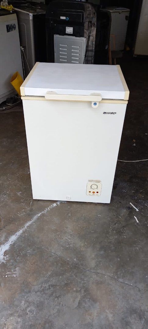 Sharp 100 liter freezer for sale, TV & Home Appliances, Kitchen ...