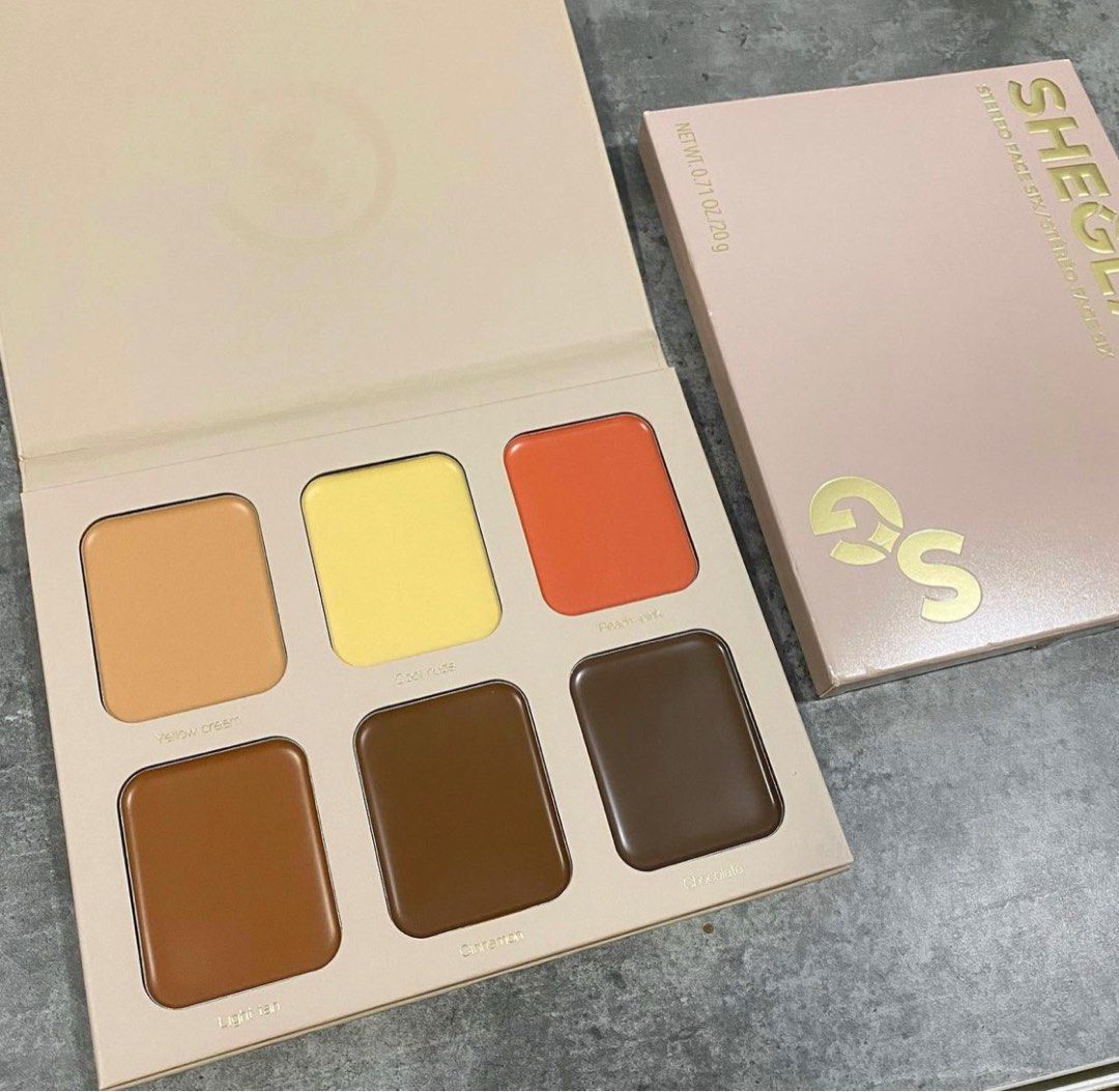 SheGlam Stereo Face Six Palette, Beauty & Personal Care, Face, Makeup ...