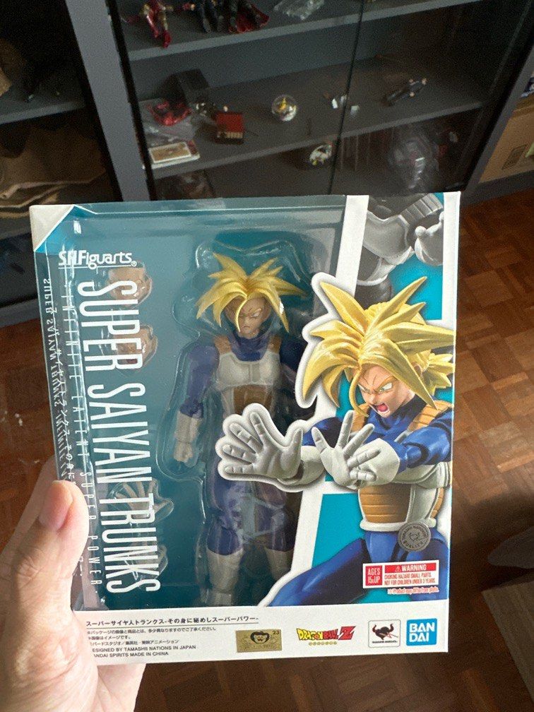 Shf dragon ball super sayian trunks, Hobbies & Toys, Toys & Games on Carousell