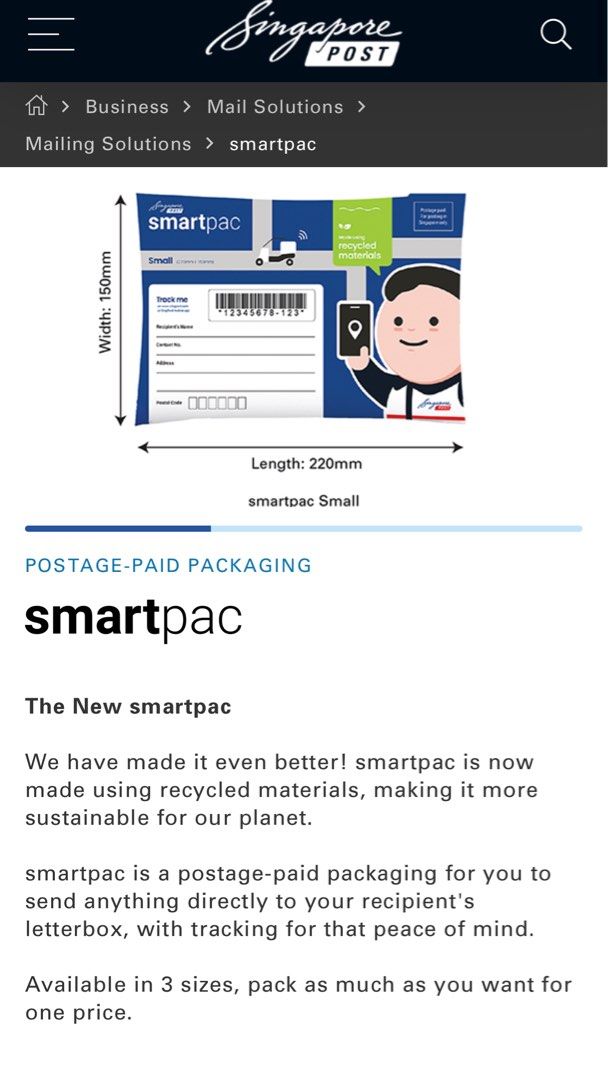 Singpost Postage Rates Everything Else On Carousell