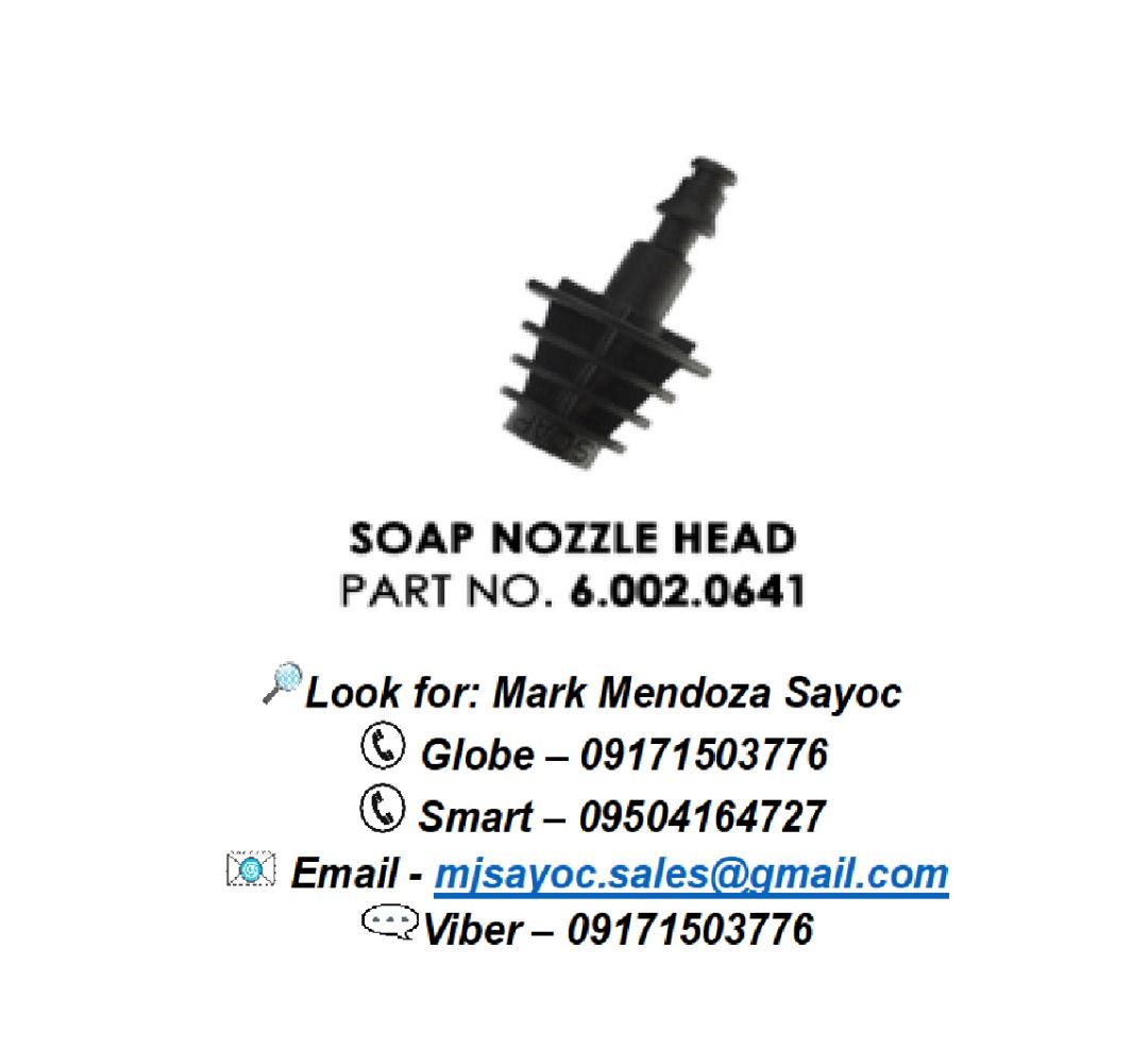 SOAP NOZZLE HEAD, Commercial & Industrial, Construction Tools ...