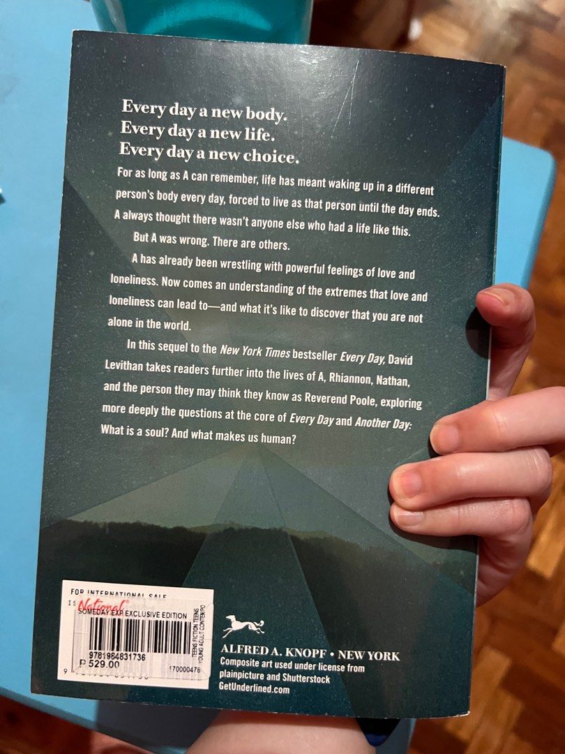 Someday by David Levithan, Hobbies & Toys, Books & Magazines, Fiction ...