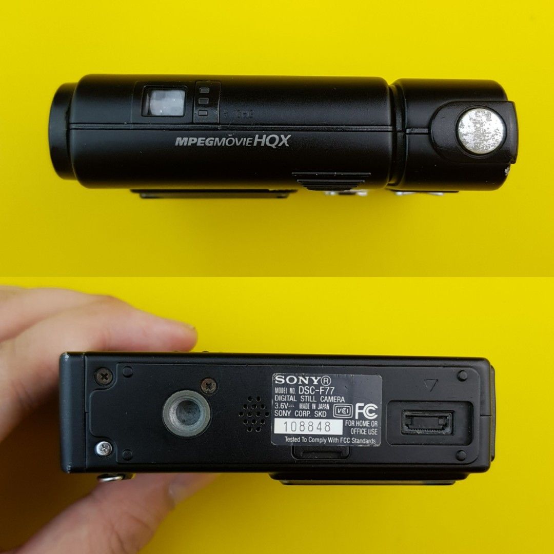SONY CYBERSHOT DSC-F77 RARE (digicam/camdig/digital pocket camera ...