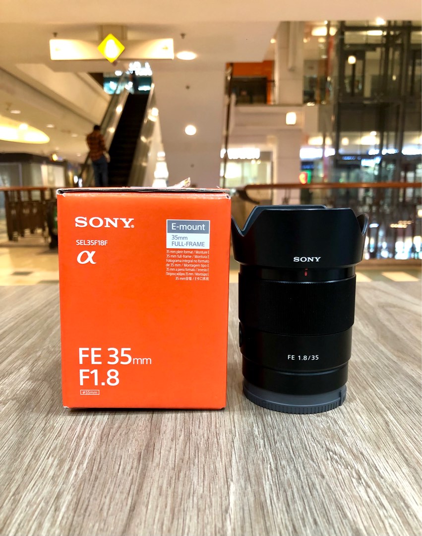 Sony Fe 35mm F1 8 Lens 99 New Unregistered Sony Malaysia Warranty
