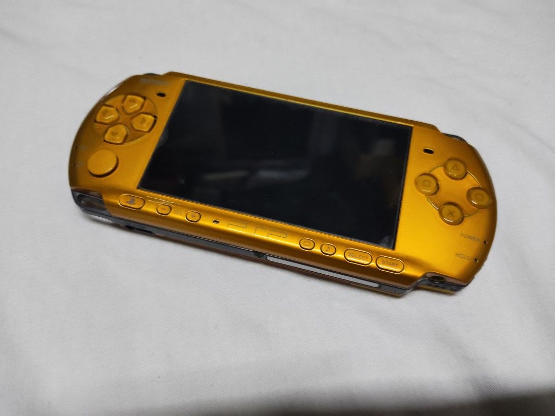 Sony PSP 3000 Gold, Video Gaming, Video Game Consoles, PlayStation on ...