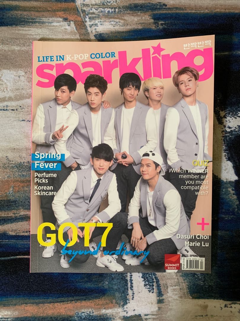 Sparkling K-pop Magazine Boys Republic GOT7 (flip covers), Hobbies ...