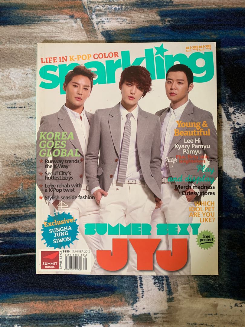 Sparkling K-pop Magazine JYJ CNBLUE (flip covers), Hobbies & Toys ...
