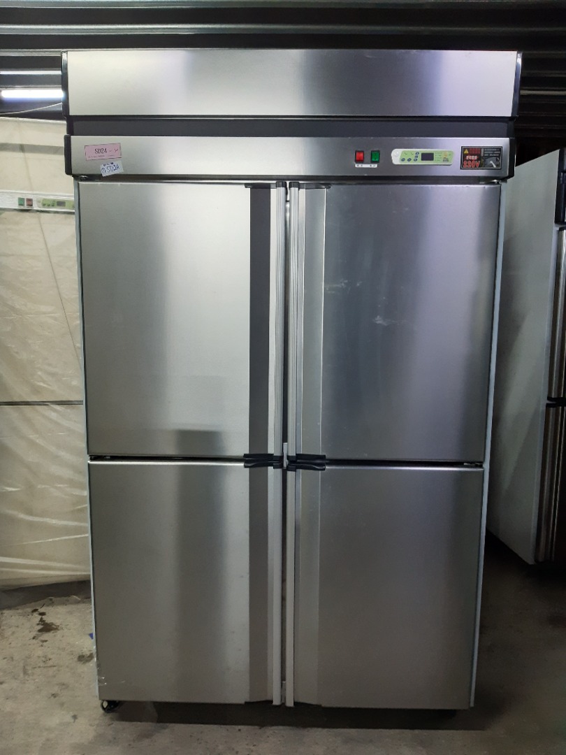 Stainless 4 Door Freezer (ICEMAN), TV & Home Appliances, Kitchen ...