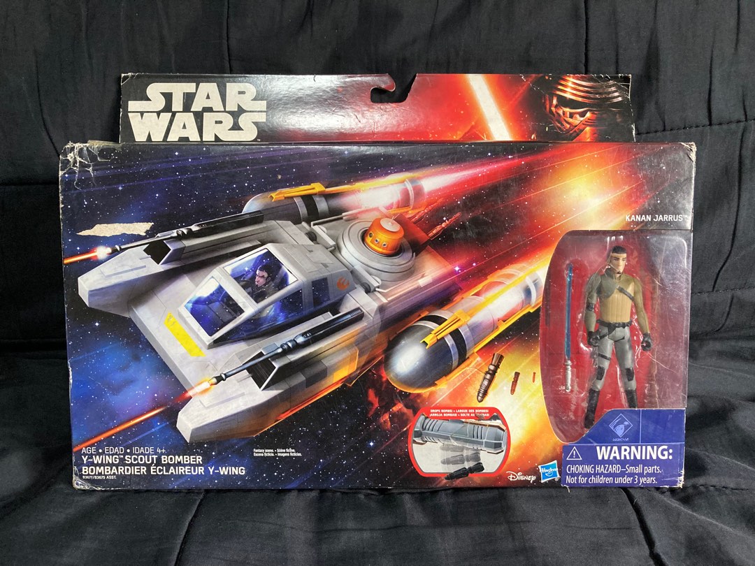 Star Wars Rebels 3.75" Vehicle Y-Wing Scout Bomber, Hobbies & Toys ...