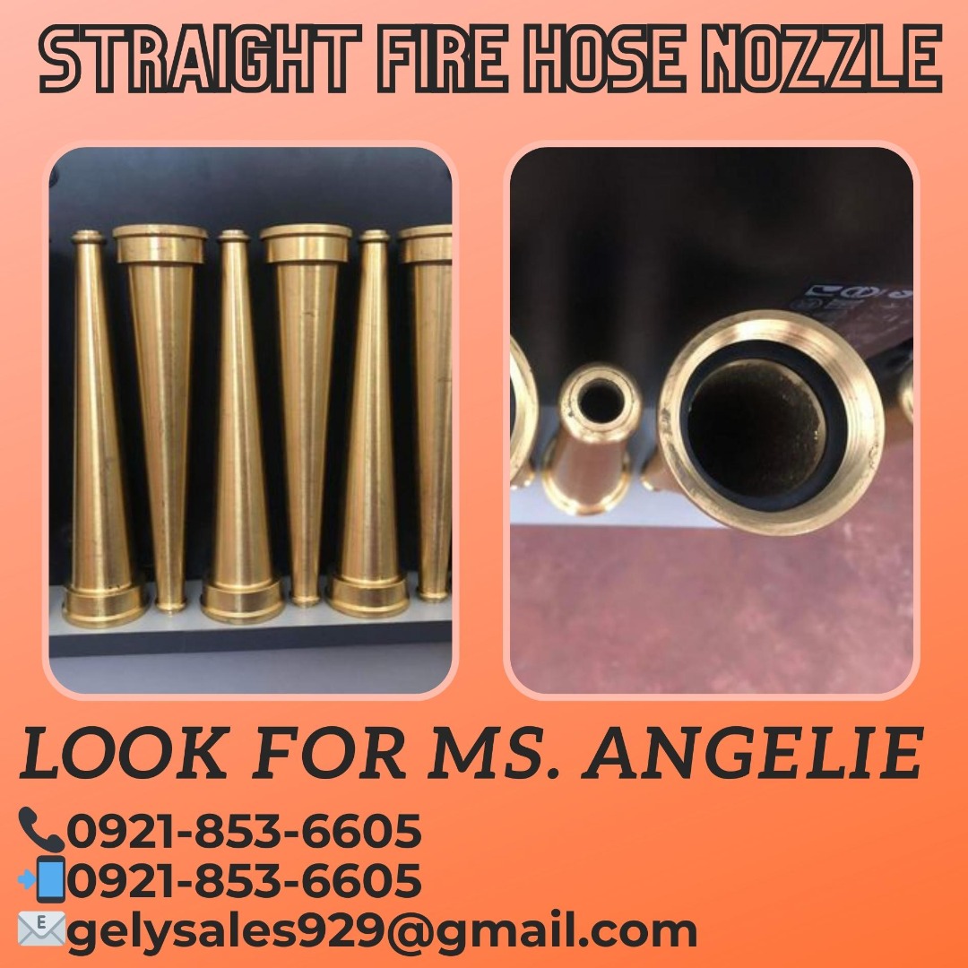 STRAIGHT FIRE HOSE NOZZLE, Commercial & Industrial, Construction Tools ...