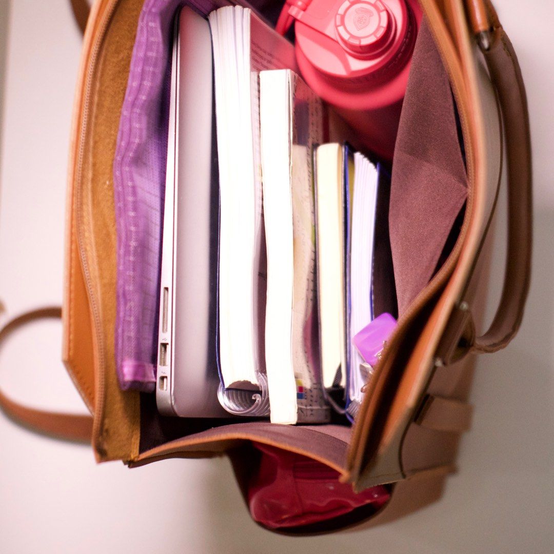 Straightforward Leather Bag, Women's Fashion, Bags & Wallets, Backpacks ...