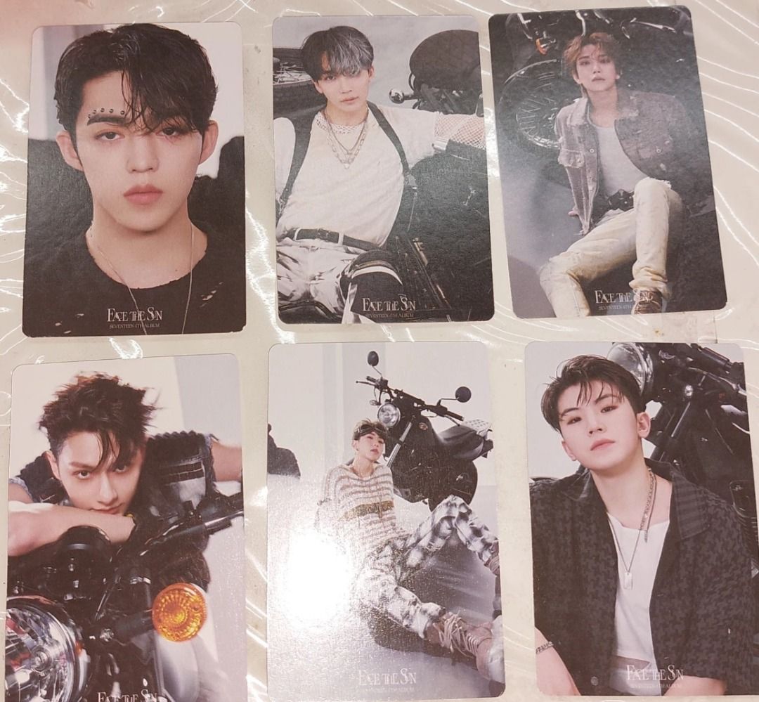 SVT FACE THE SUN PC SET(Note: Unofficial Pcs), Hobbies & Toys ...