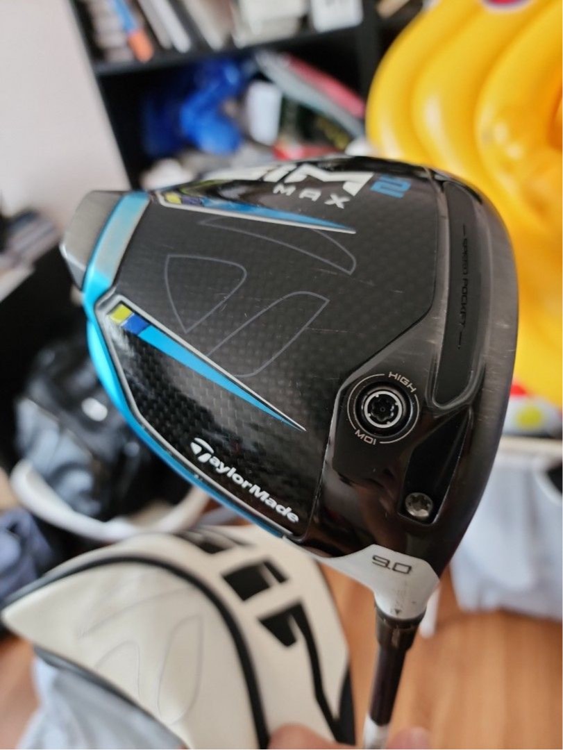 Taylormade Sim 2 Max Driver Stiff 9 degree, Sports Equipment, Sports ...