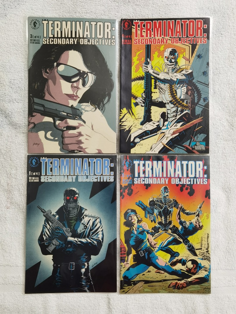 TERMINATOR. Secondary Objectives (1991). Dark Horse Comics., Hobbies ...