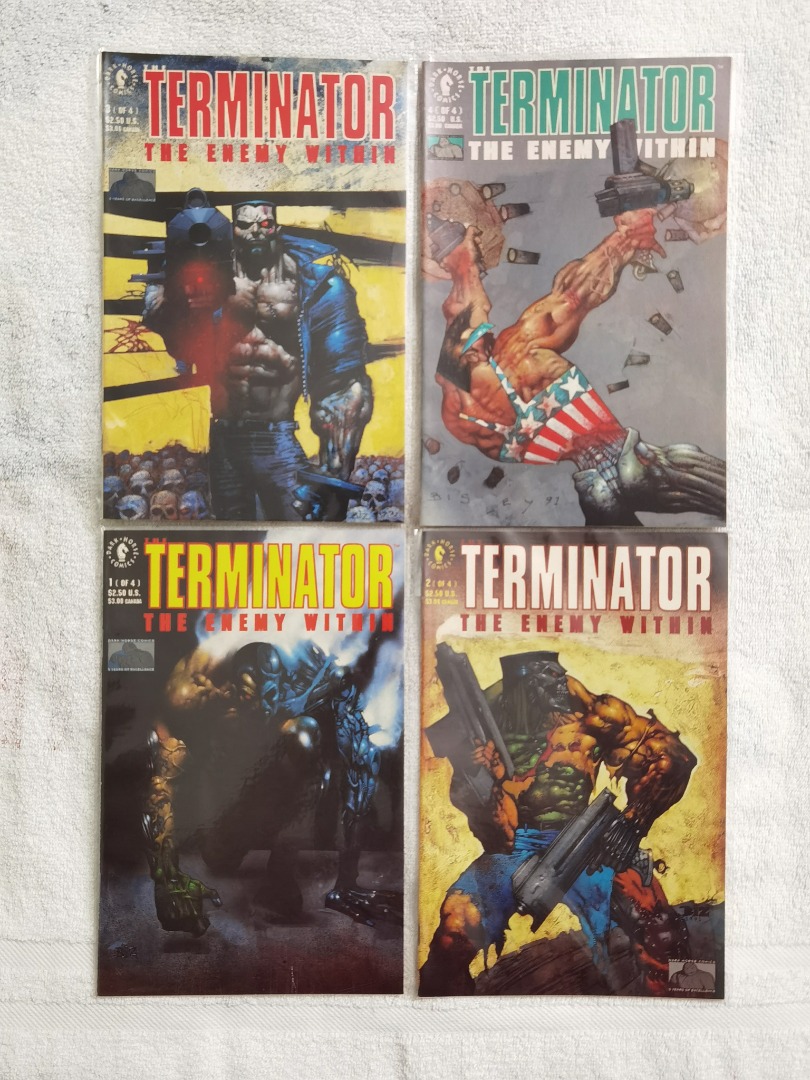 TERMINATOR. The Enemy Within (1991). Dark Horse Comics., Hobbies & Toys ...