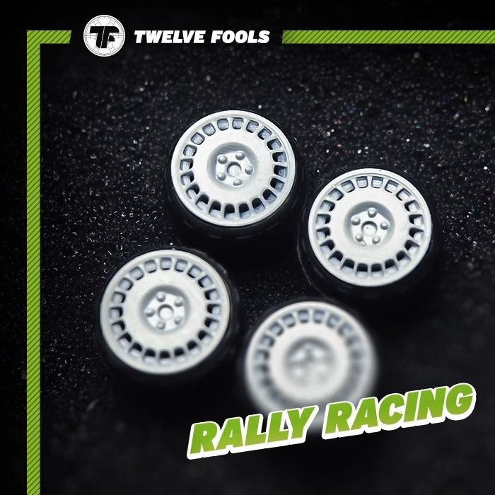 TF Twelve Fools OZ Rally Racing 8.9 mm Rim for 1/64 Scale Custom Wheel ...