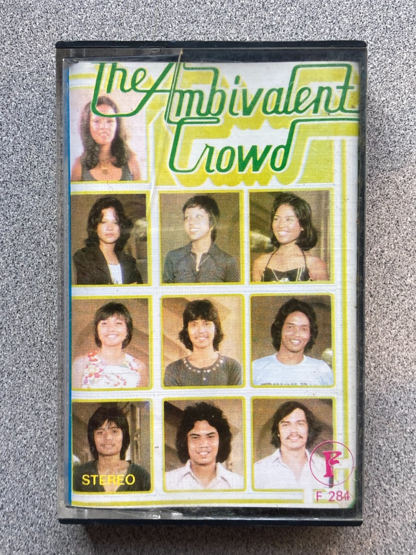 THE AMBIVALENT CROWD RARE OPM Cassette Tape, Hobbies & Toys, Music ...