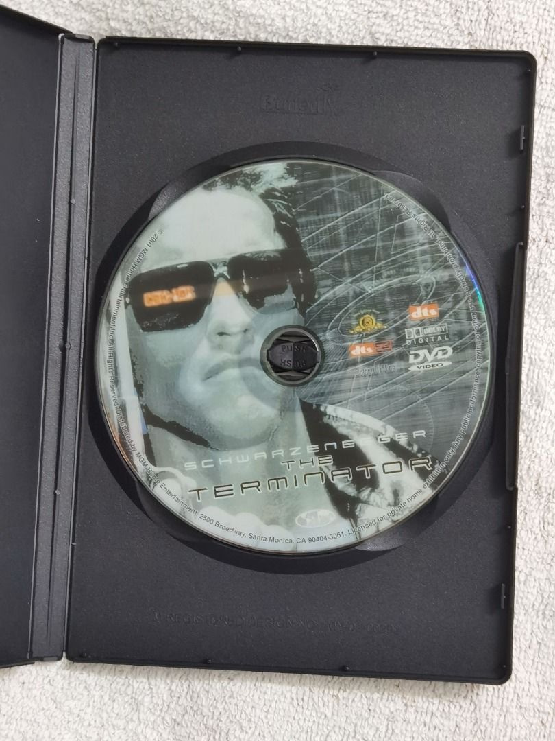 The Terminator (1984) DVD-9, Hobbies & Toys, Music & Media, CDs & DVDs ...