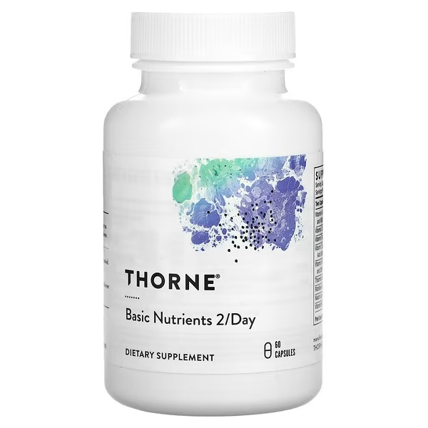 Thorne, Basic Nutrients 2/Day, 60 Capsules, Health & Nutrition, Health ...