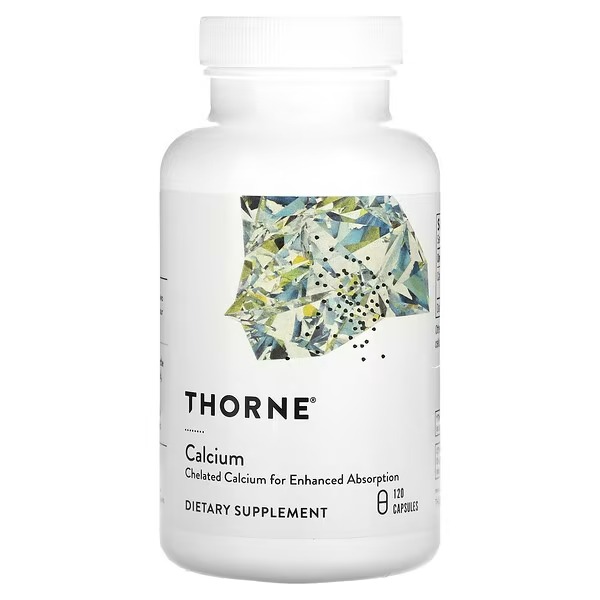 Thorne, Calcium, 120 Capsules, Health & Nutrition, Health Supplements ...