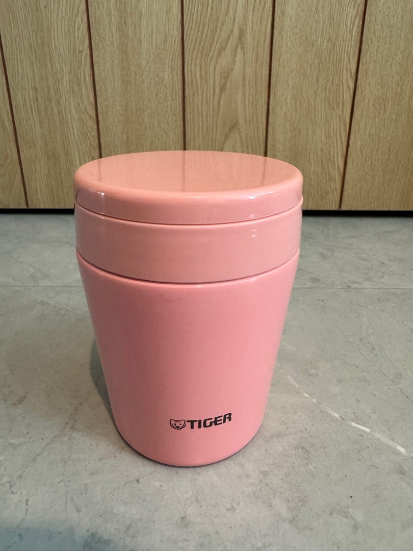 Tiger Stainless Steel Thermal Soup Cup. 300ml Pink, Furniture & Home ...