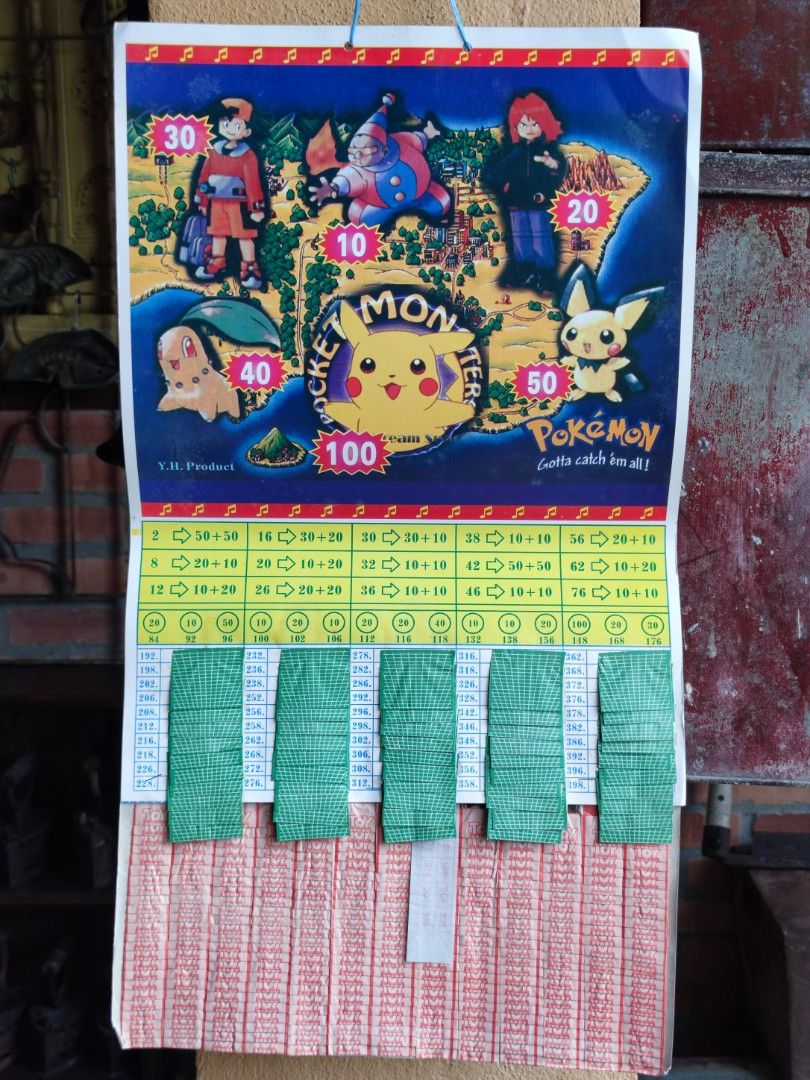 Tikam-Tikam Pokemon Vintage, Hobbies & Toys, Collectibles & Memorabilia ...