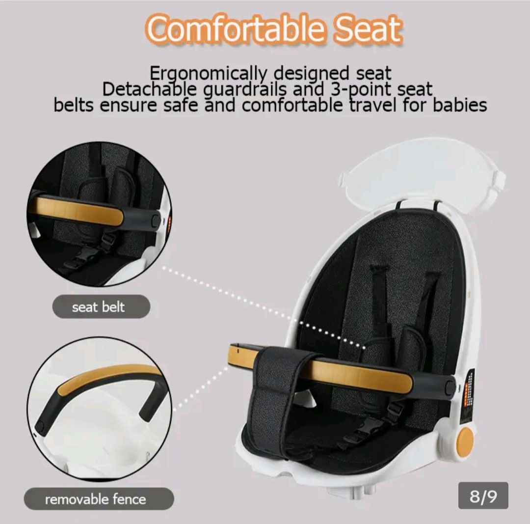 Topborn Baby Stroller, Foldable, Lightweight, Two-way, Can sit or Lie ...