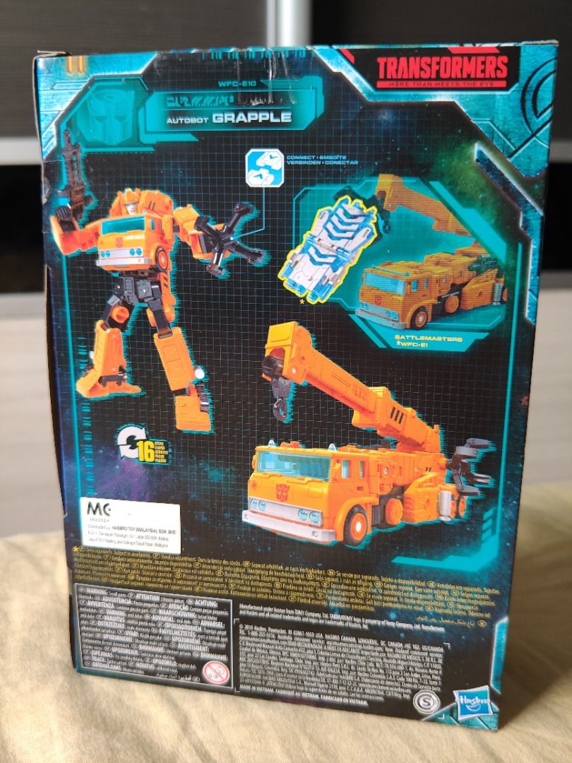 Transformers Earthrise Autobot Grapple, Hobbies & Toys, Toys & Games on Carousell