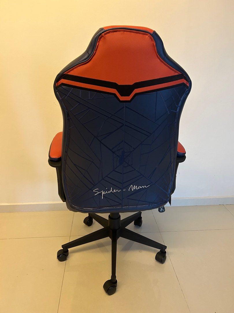 TTRacing Duo V4 Gaming Chair - Spider-Man Edition, Furniture & Home ...