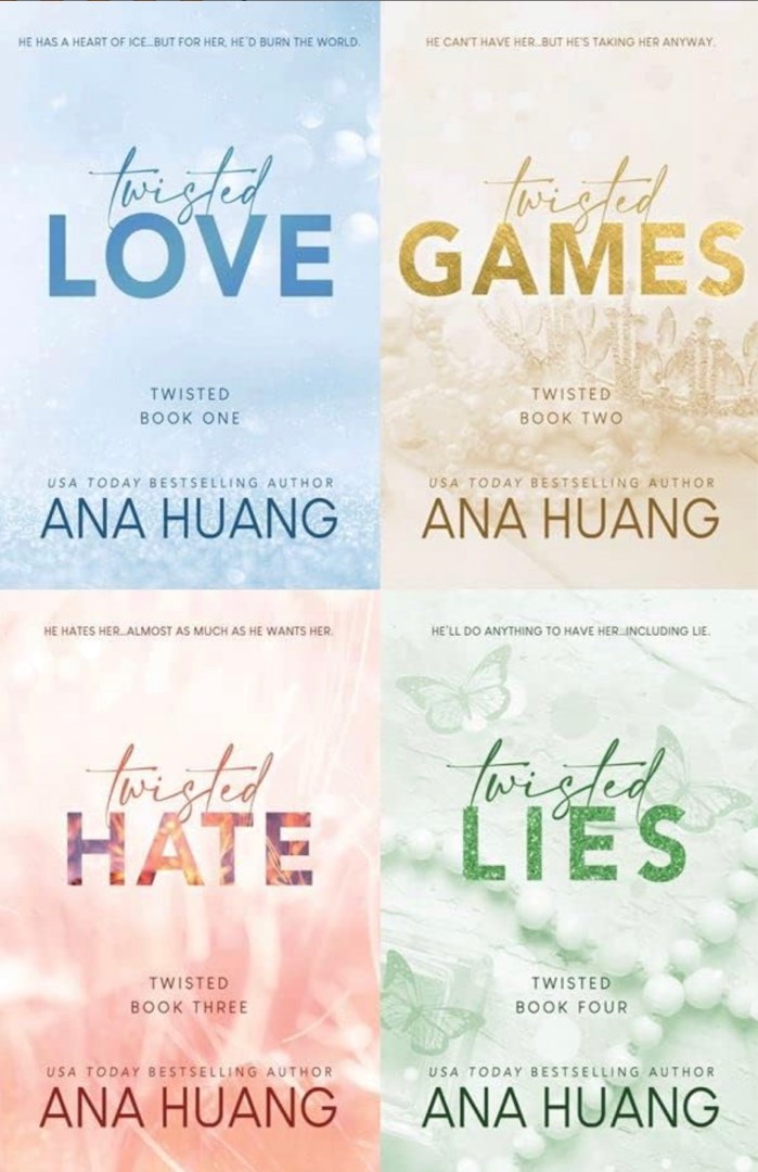 Twisted Series Ana Huang All Books Set, Hobbies & Toys, Books & Magazines, Fiction & Non-Fiction ...