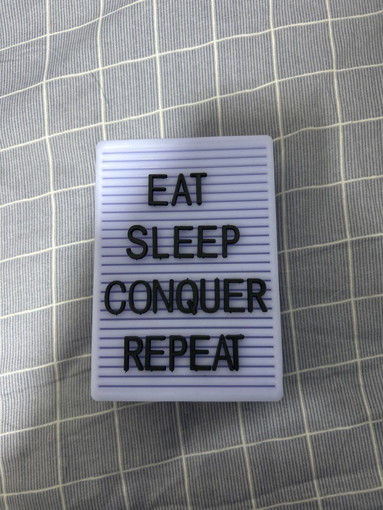 Typo Light Box, Furniture & Home Living, Lighting & Fans, Lighting on ...