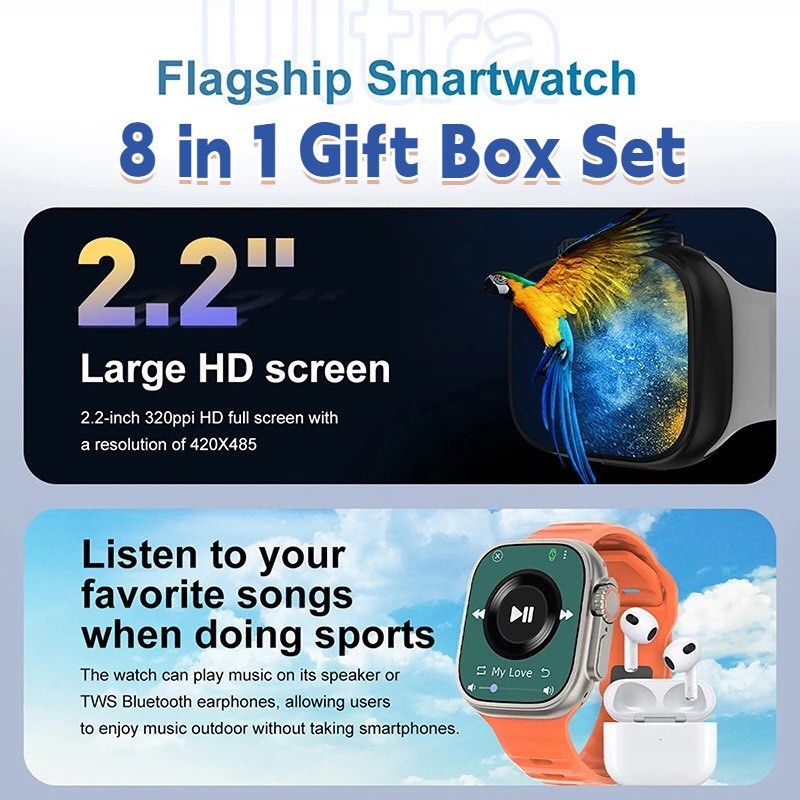 ULTRA SMARTWATCH SET, Mobile Phones & Gadgets, Wearables & Smart ...