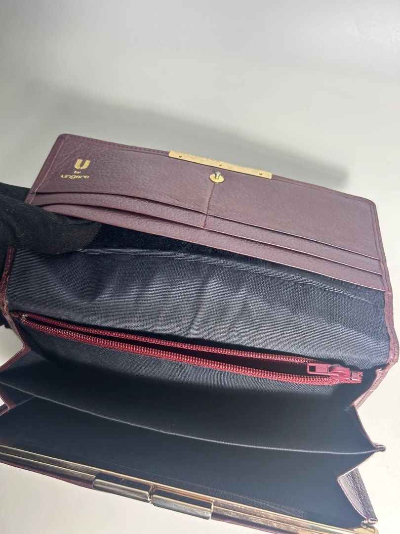 Ungaro Long Wallet, Women's Fashion, Bags & Wallets, Wallets & Card ...