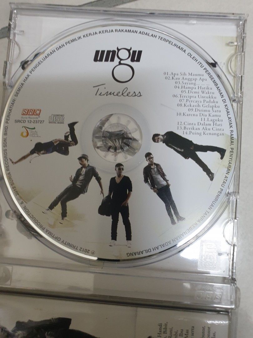 Ungu-Timeless, Hobbies & Toys, Music & Media, CDs & DVDs on Carousell