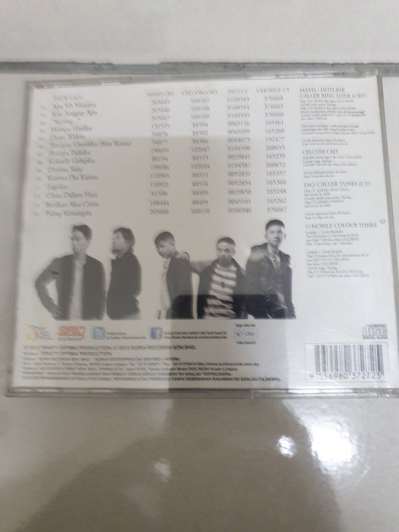 Ungu-Timeless, Hobbies & Toys, Music & Media, CDs & DVDs on Carousell