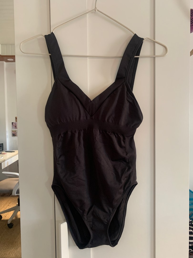 Uniqlo gray one piece swimwear bikini, Women's Fashion, Swimwear ...