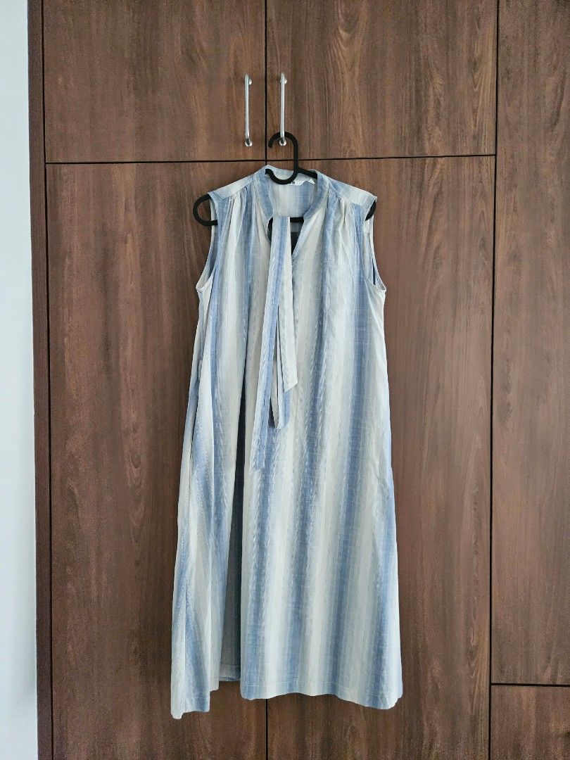 Uniqlo linen dress with inner lining, Women's Fashion, Dresses & Sets ...