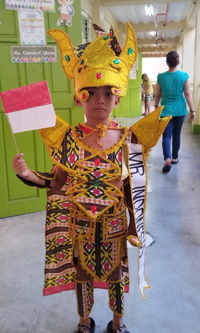 United nation costume indonesia, Babies & Kids, Babies & Kids Fashion ...