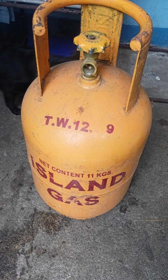 (USED) 11kgl Island Gas Lpg Tank empty, TV & Home Appliances, Kitchen ...