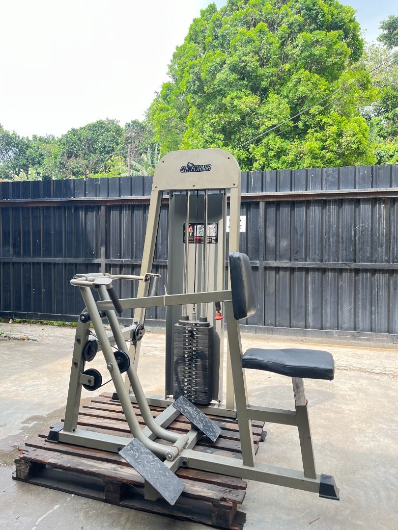 Used Vertical Row Gym Equipment Chest Muscle, Sports Equipment, Other ...