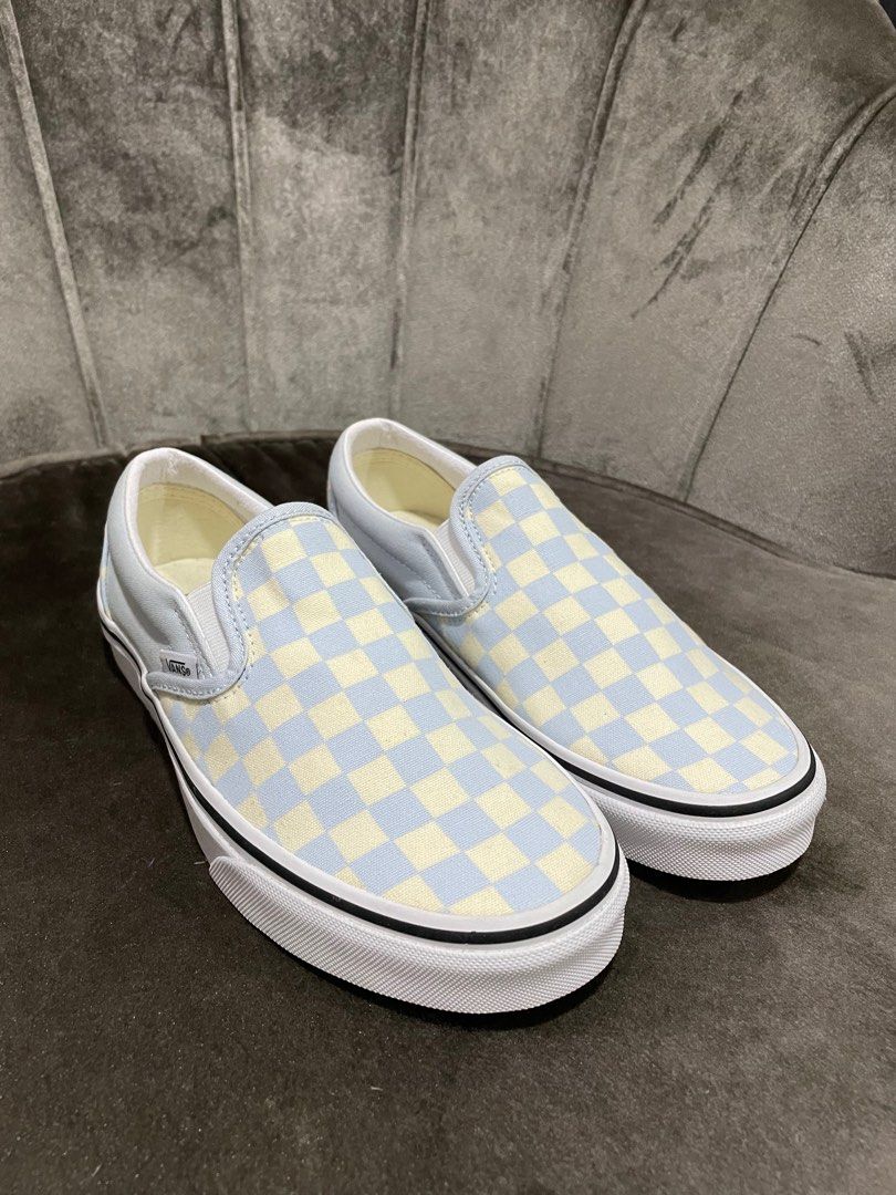 Vans Color Theory Checkerboard Slip-On, Women's Fashion, Footwear ...