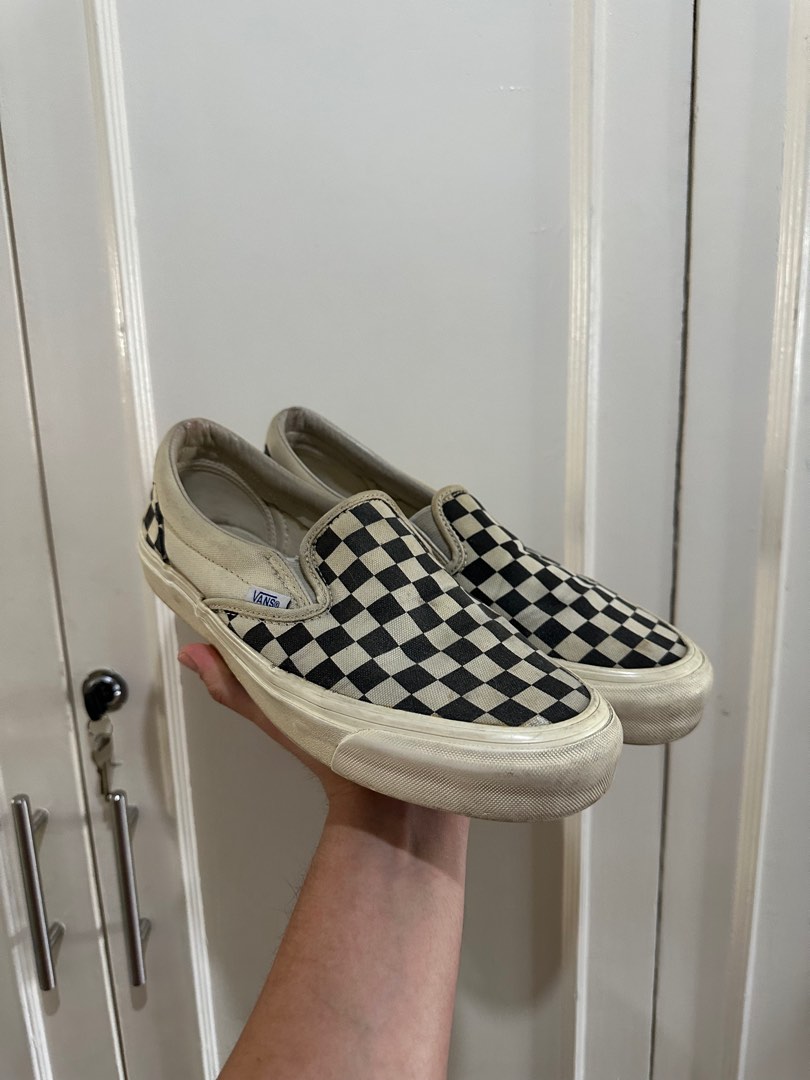 Vans Vault v1 checkerboard size 8.5, Men's Fashion, Footwear, Sneakers ...