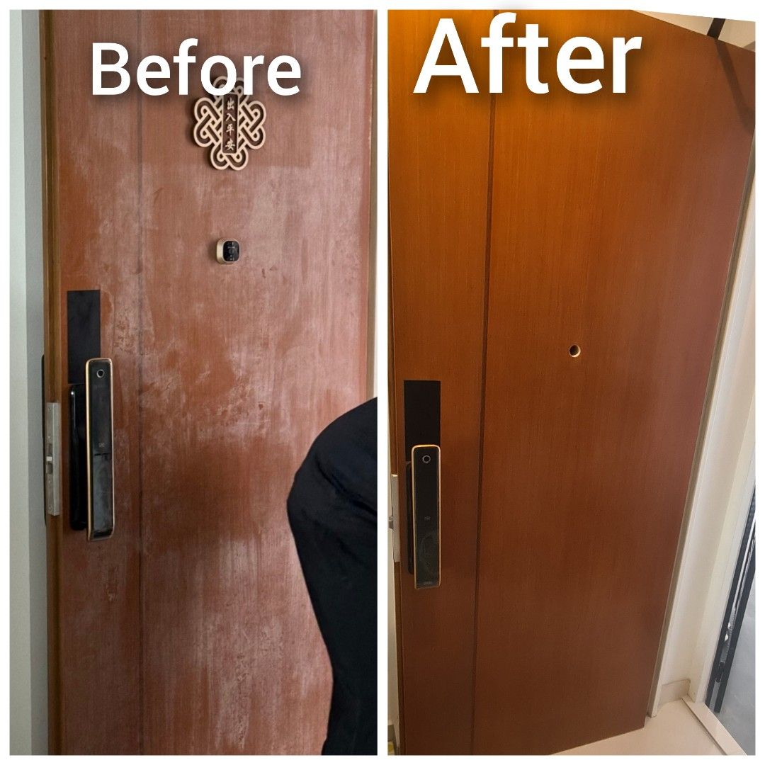 Varnishing Painting polishing Staining Refurbishing Installation ...